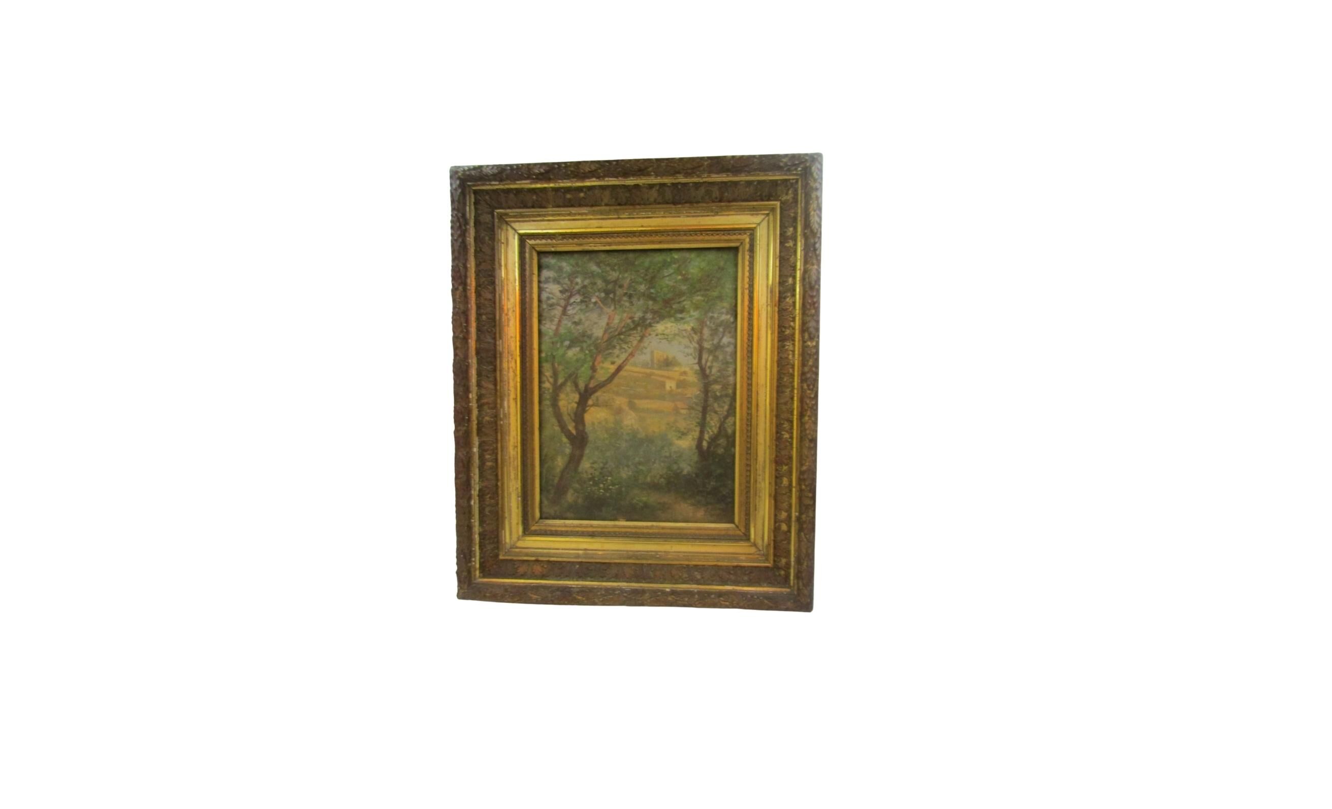 Tableau huile sur bois Jules Gaspard RASTOUX | Selency