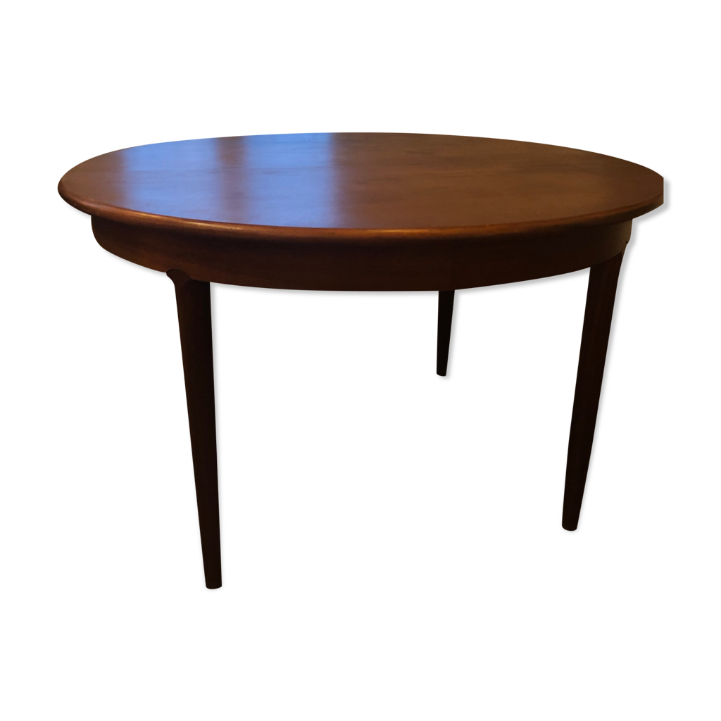 Table ronde vintage bois | Selency