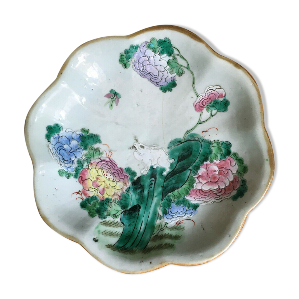 Old standing cup porcelain china celadon rabbit flowers xixth - china ...