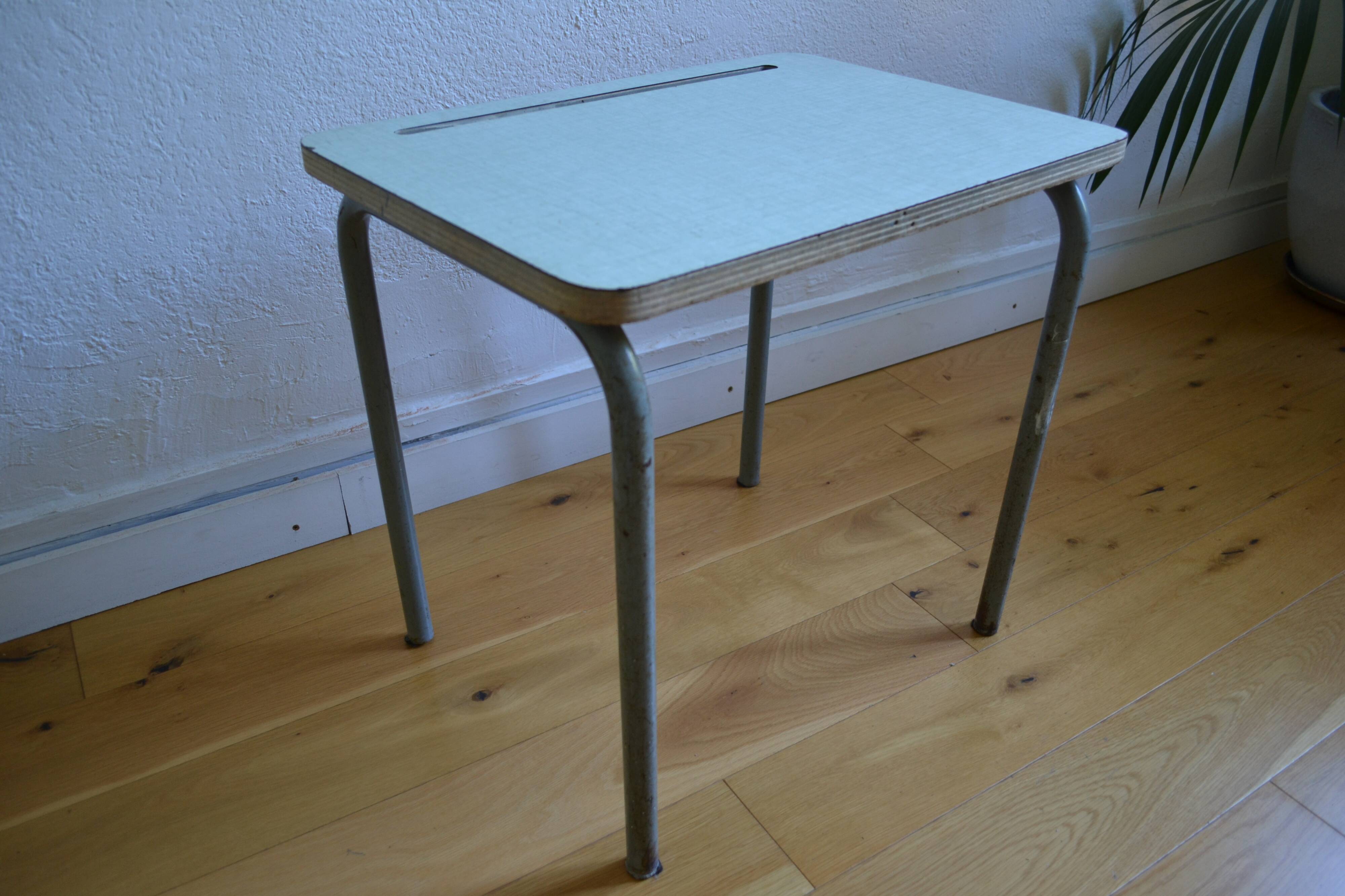 Table d'ecole pour enfant vintage formica | Selency