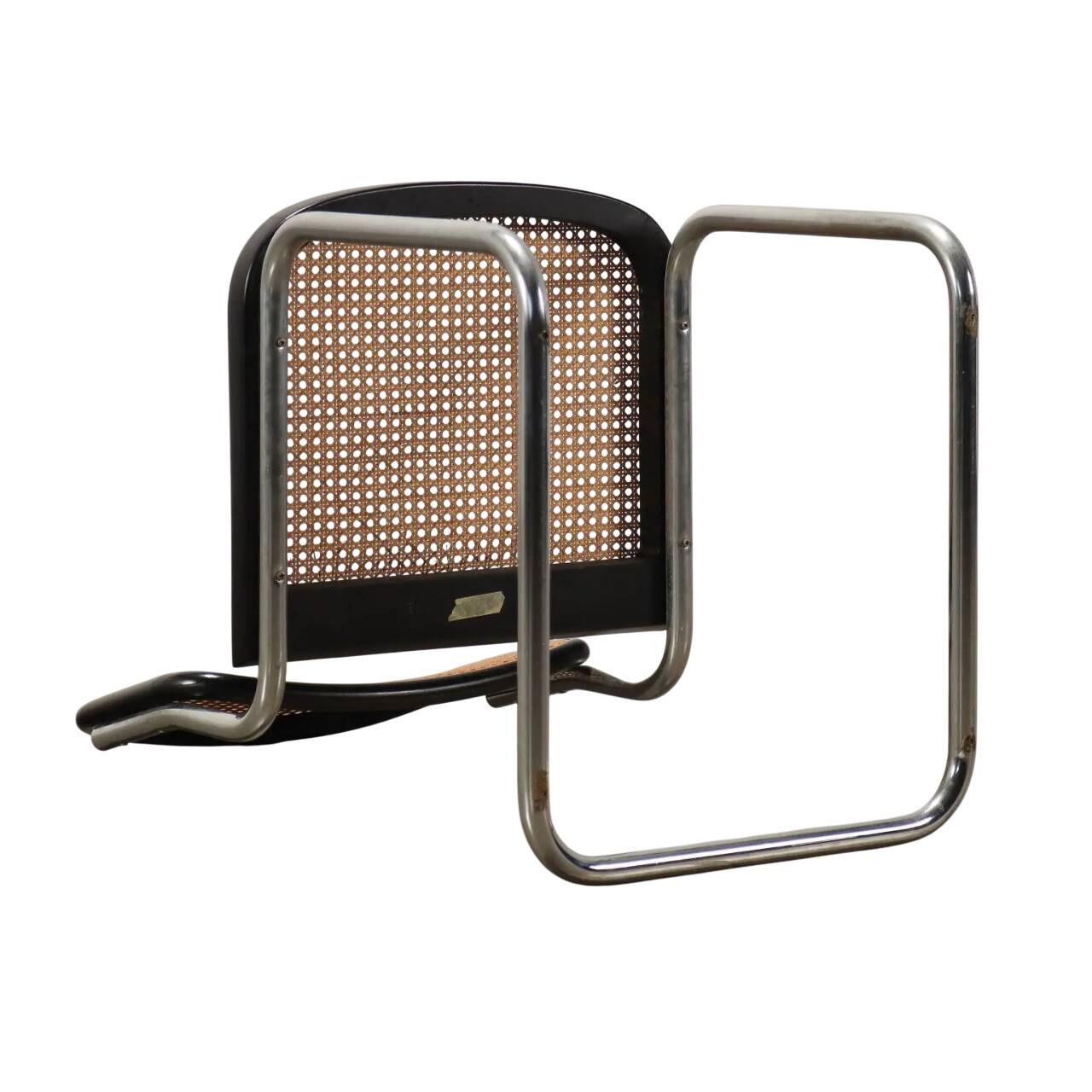 Lot de 4 chaises Cesca B32 noires – design inspiré de Marcel Breuer ...