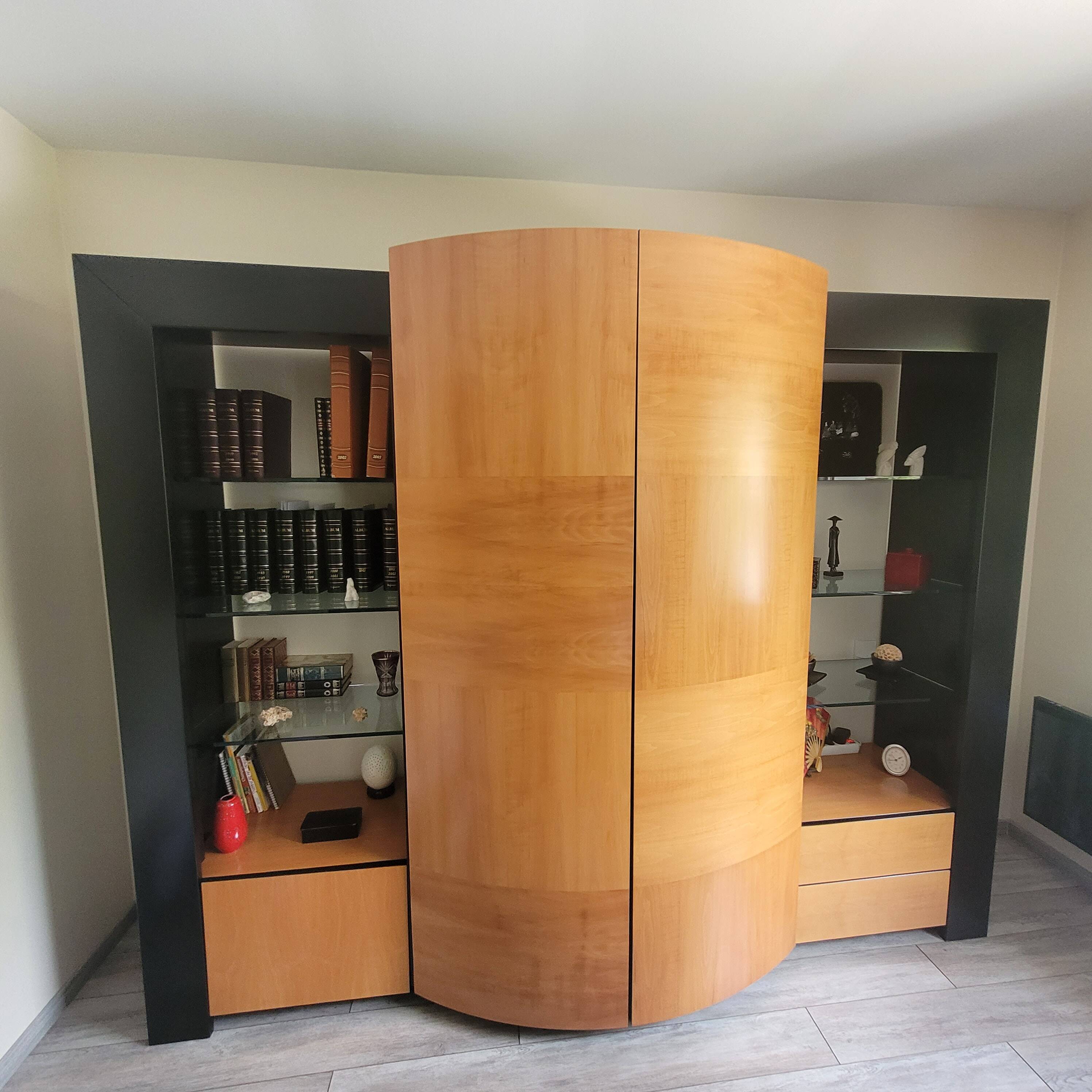 Meuble tv bibliothèque modèle arcade roche bobois | Selency