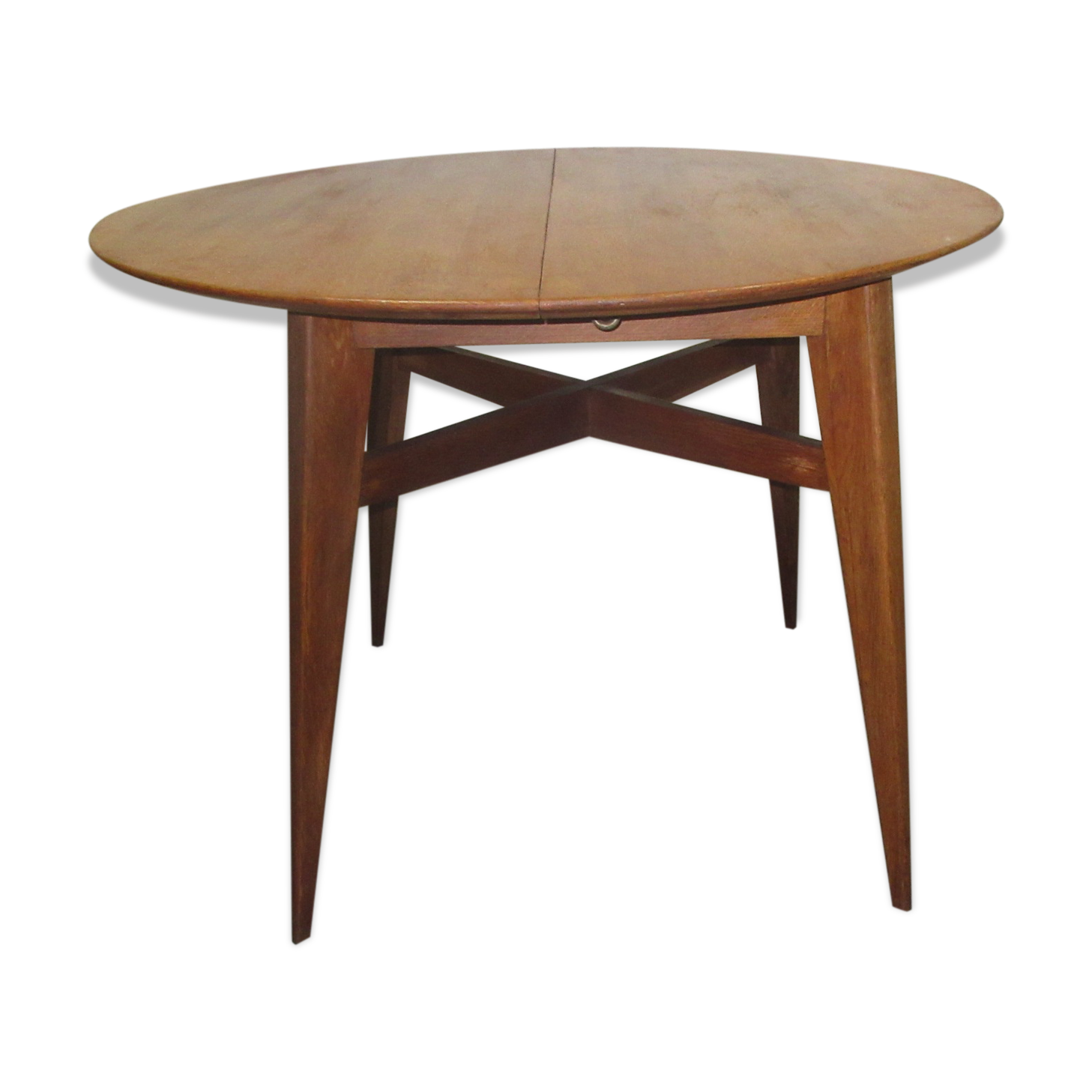 Table ronde 1m de diamètre, vintage années 50/60 | Selency