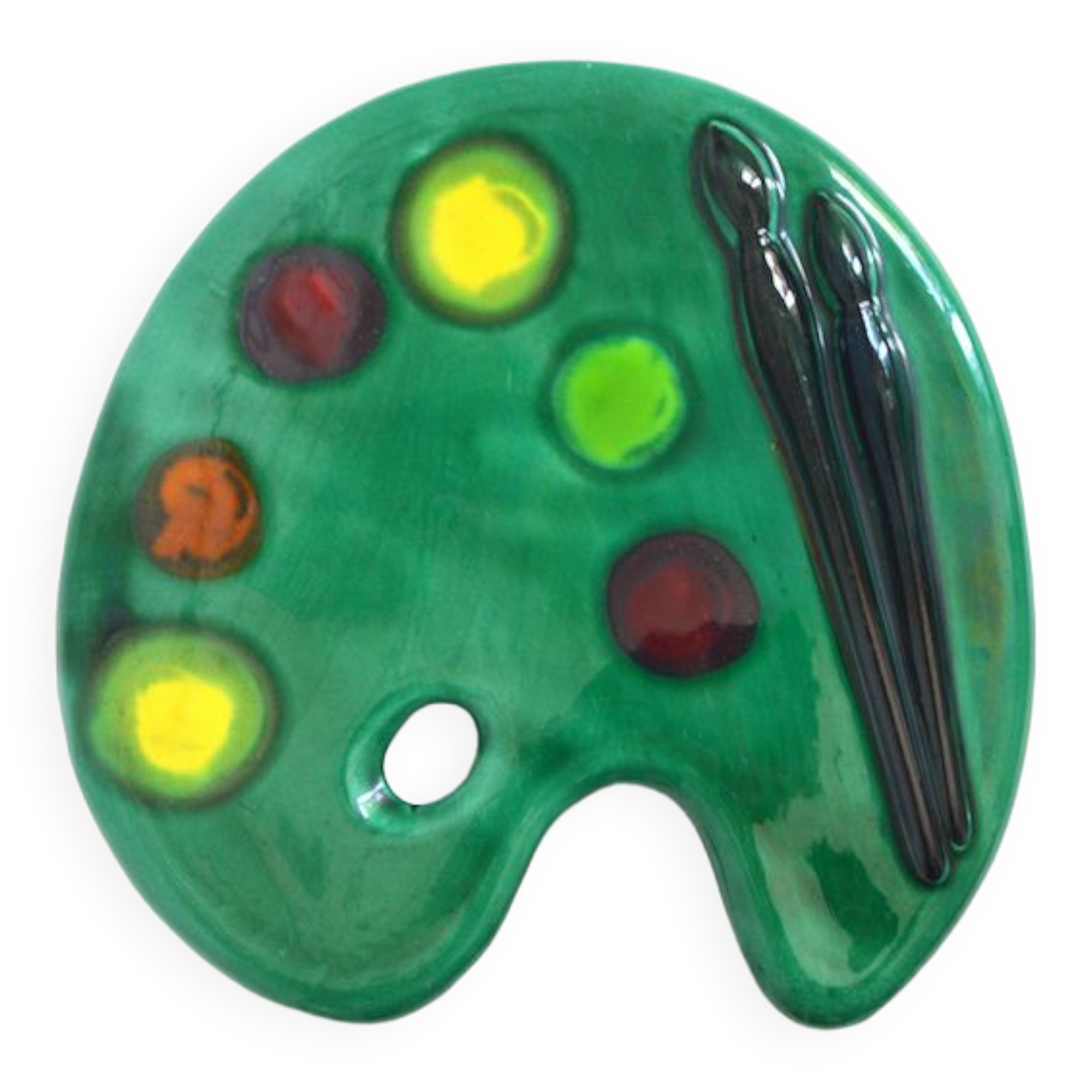 Plateau Palette de peinture Vallauris | Selency