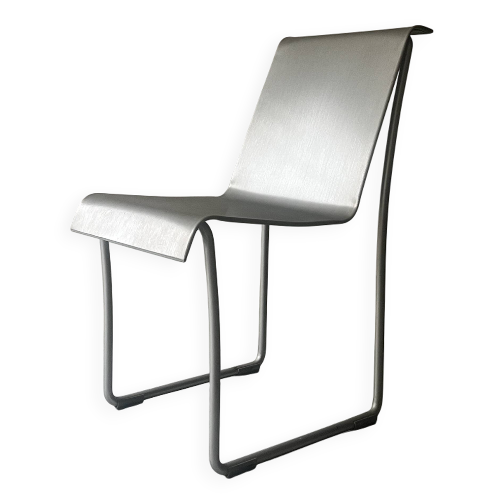 Chaise en métal chromé SUPERLIGHT par Frank Gerhy, Edition Emeco USA ...