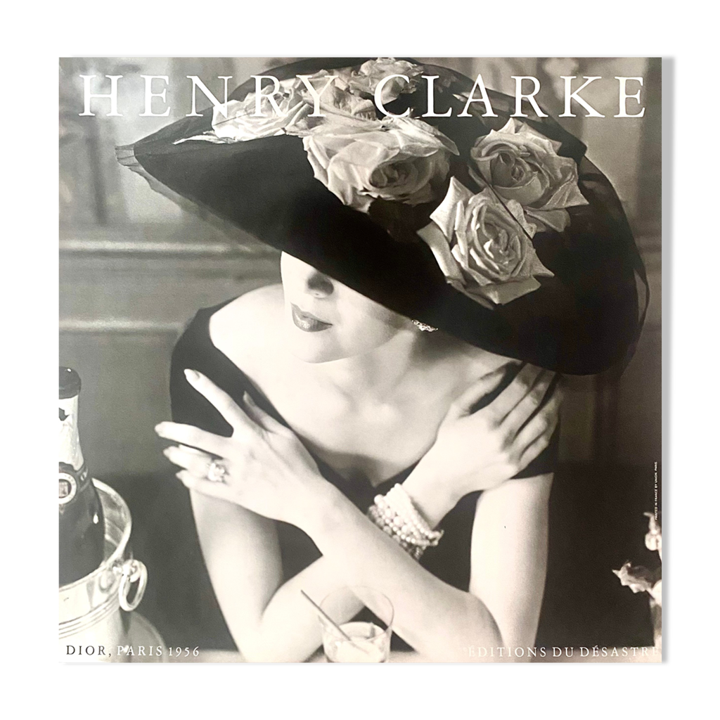 Affiche originale Henry Clarke - Dior 1956 - Éditions du Désastre | Selency