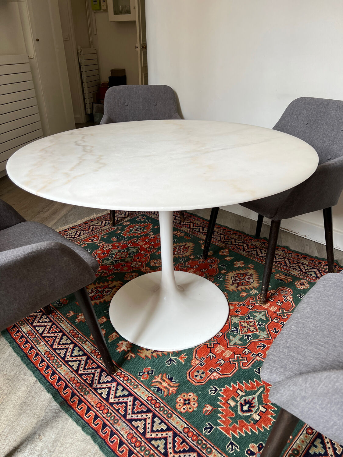 Table ronde marbre 1m diamètre | Selency