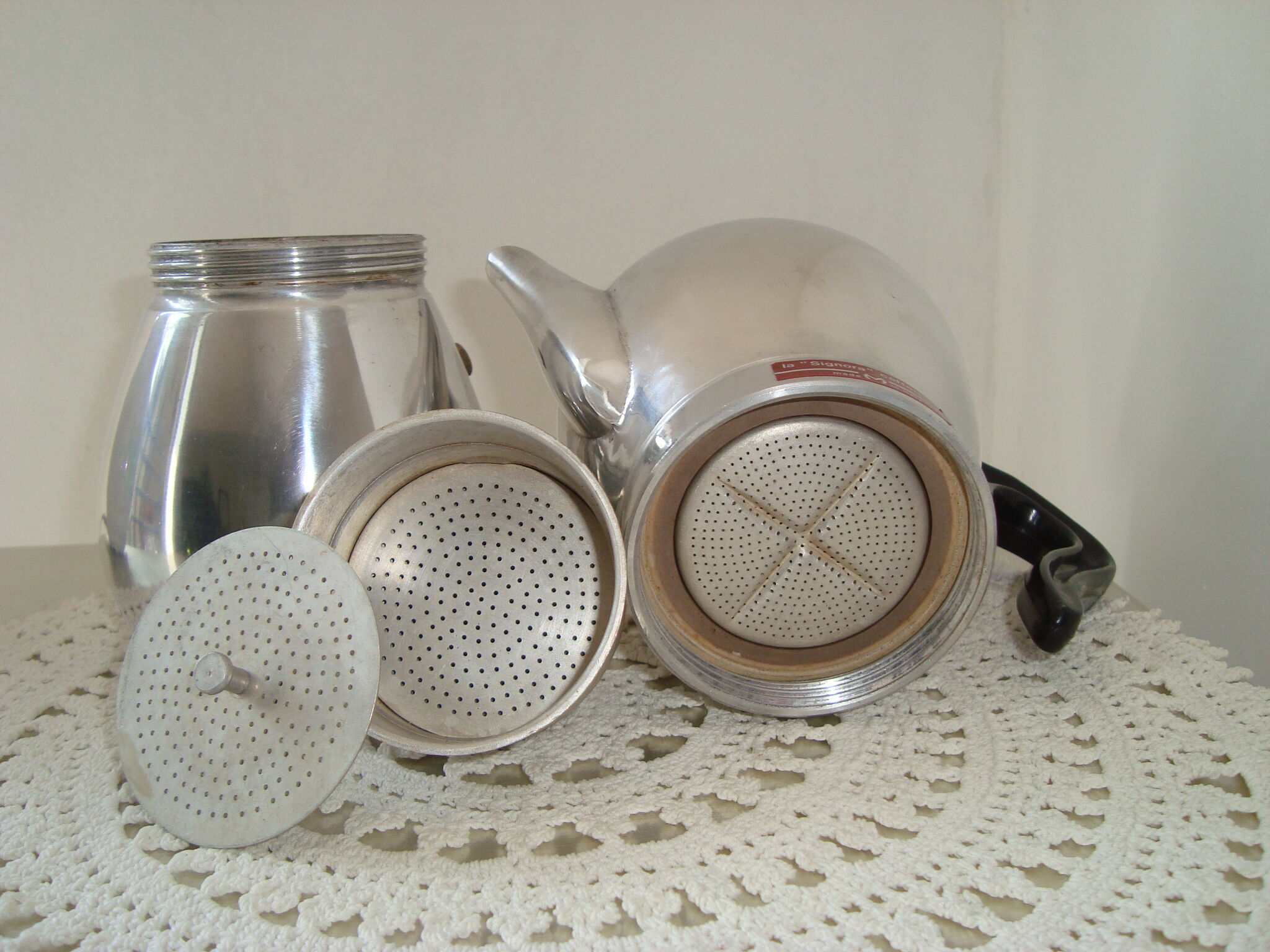 Cafetière Expresso Italienne La Signora Caffettiera 6 ou 3 tasses ...