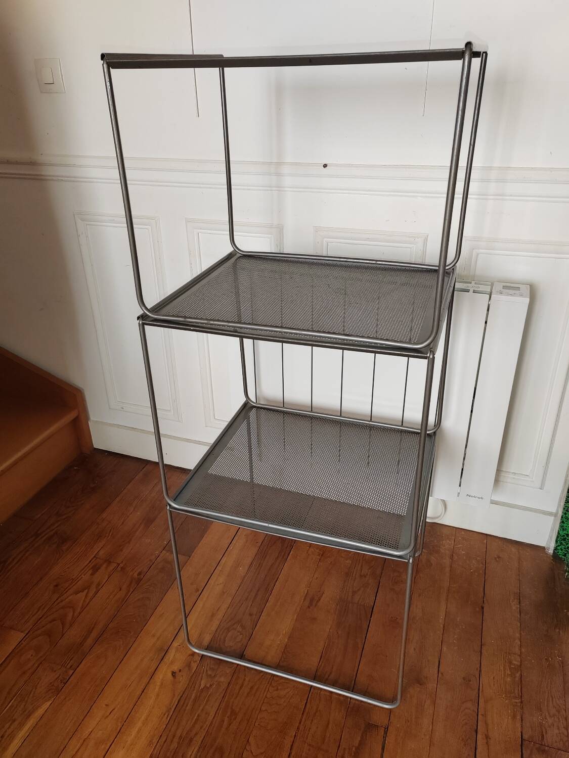 Table gigogne métal perforé | Selency
