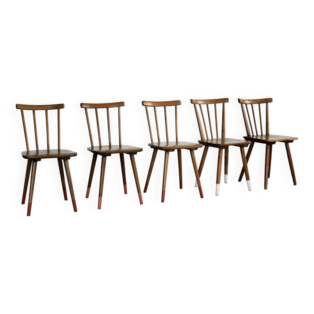 chaises de fête vintage | chaises de bar | années 1950 | Selency
