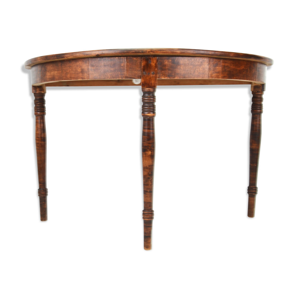 Console antique demi-lune table scandinave années 1800 | Selency