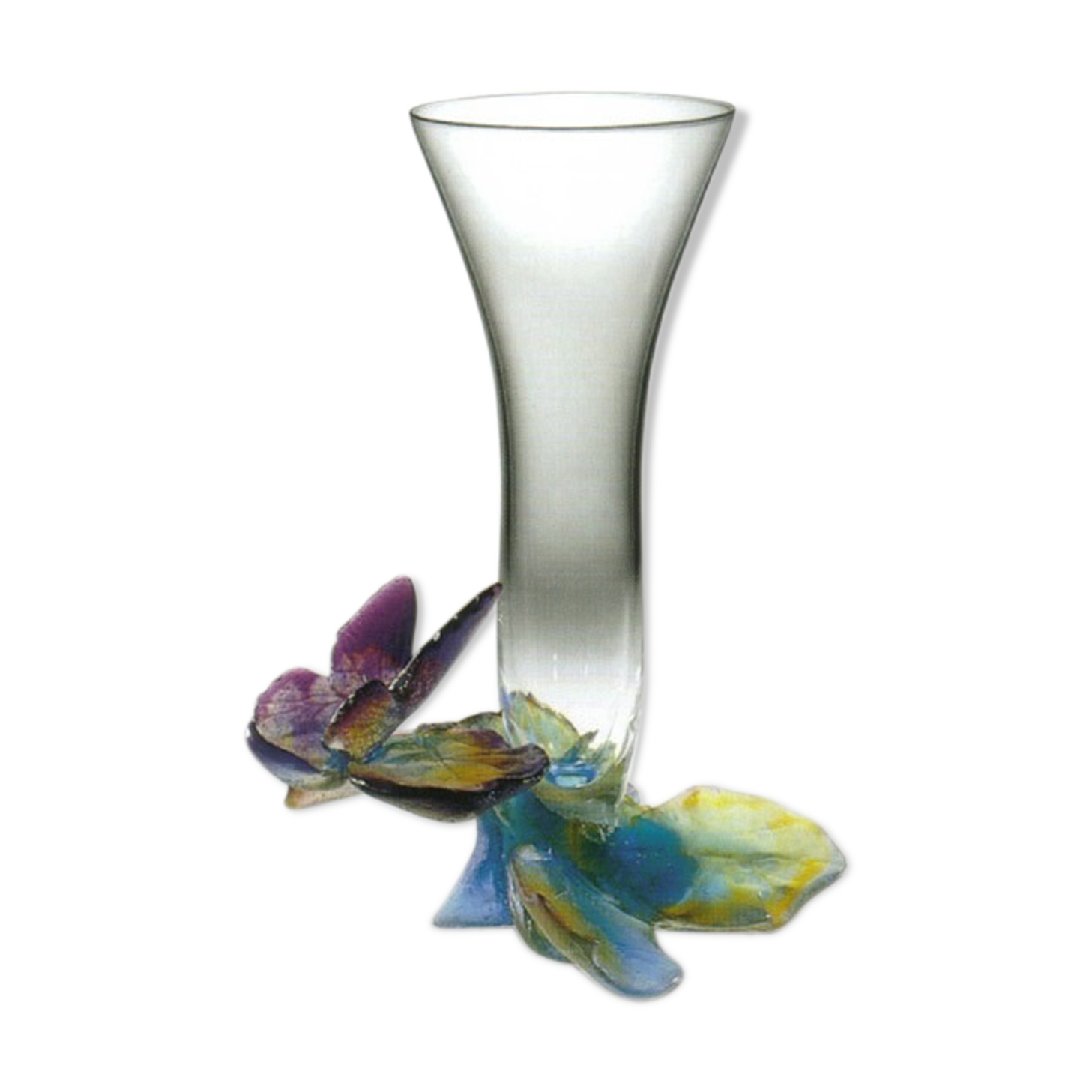 Soliflore au papillon Daum | Selency