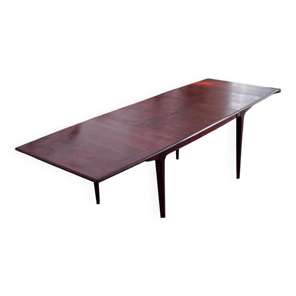 Table extensible scandinave vintage en teck | Selency