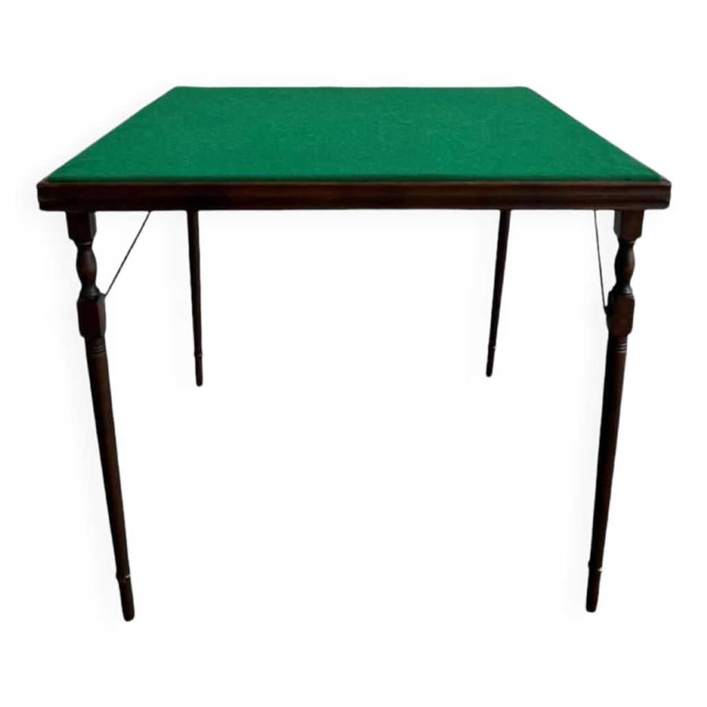 TABLE PLIANTE VINTAGE / TABLE À CARTES | Selency
