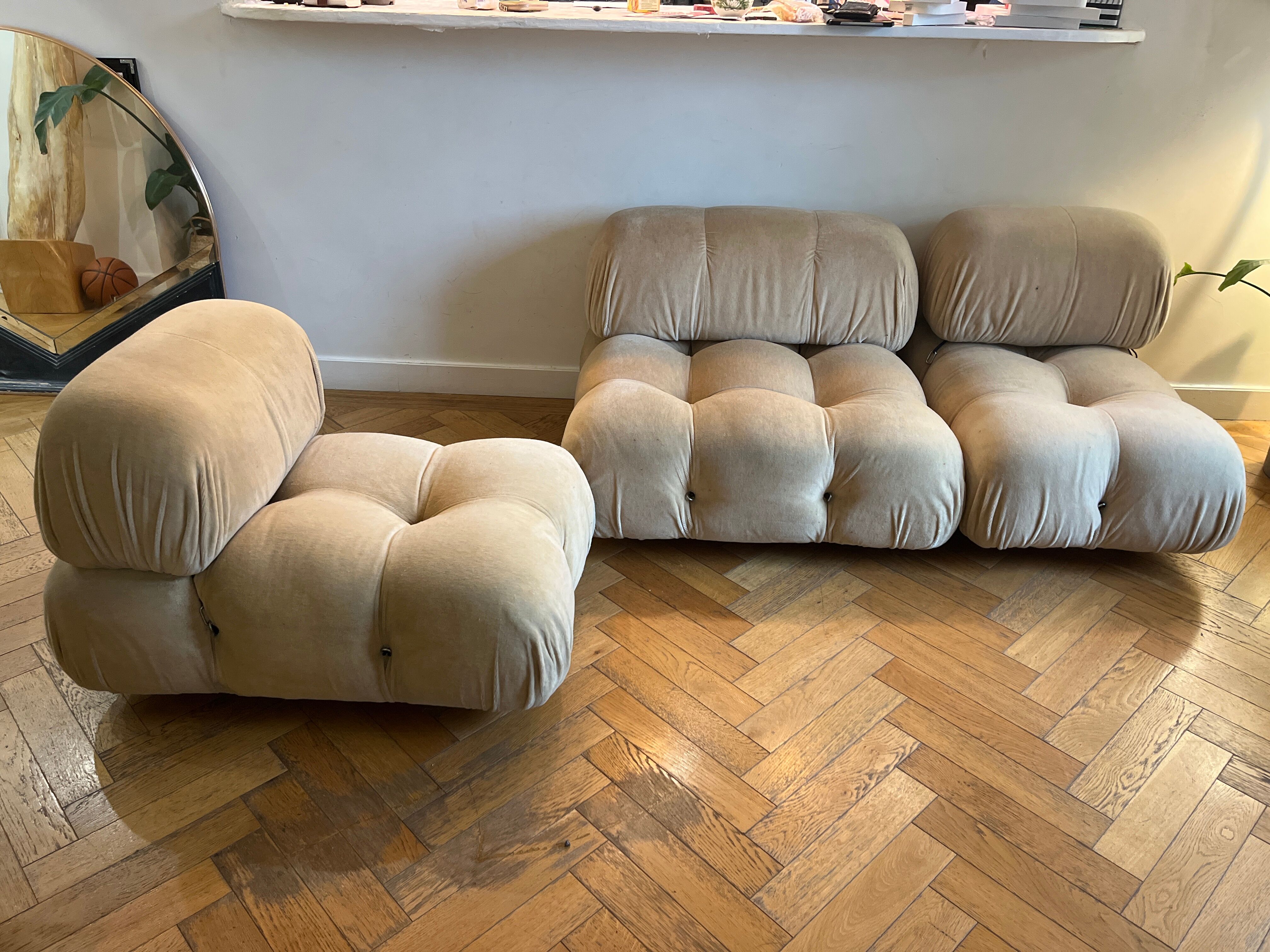 Ensemble canapé de Mario Bellini pour B&B model Camaleonda signé 1976 ...