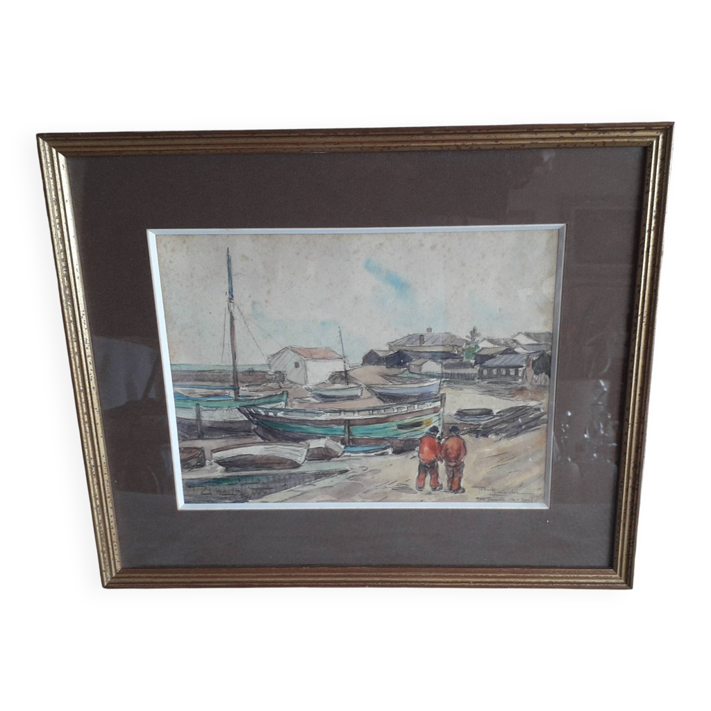 Tableau ancien du peintre Robert Laroche | Selency