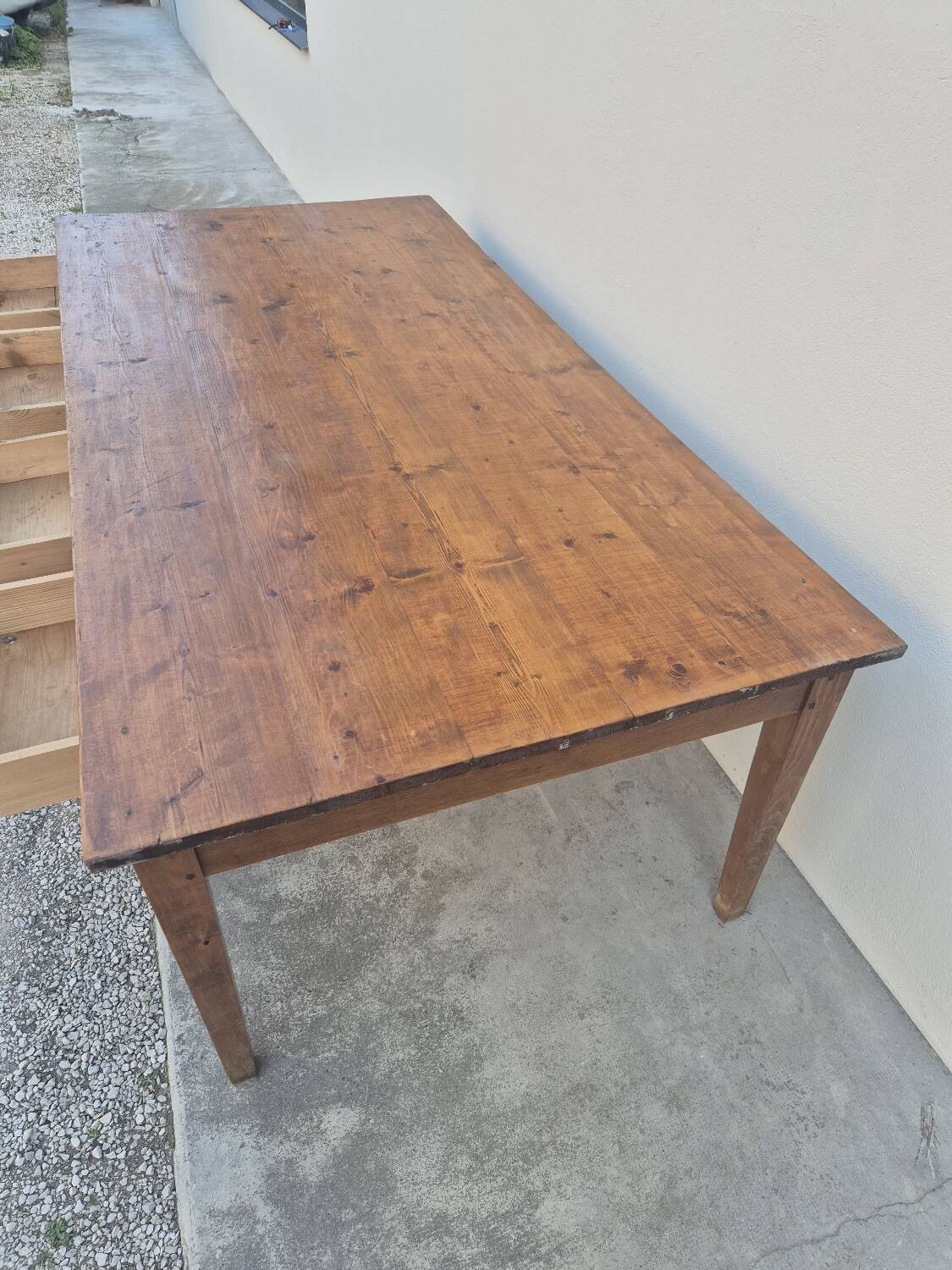 Table de magasin métier 8 tiroirs - 2m20 | Selency