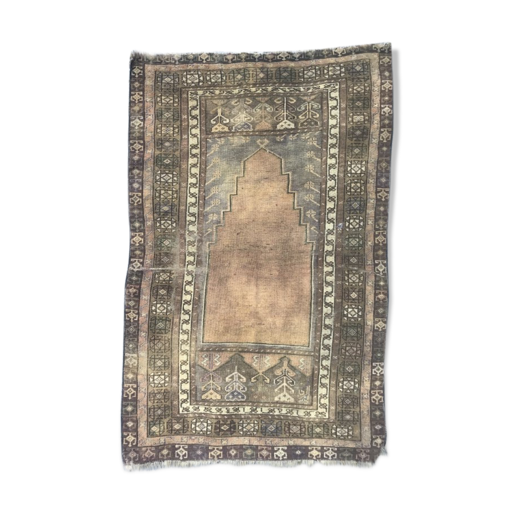 Tapis ancien Turc prière 112X175 cm | Selency