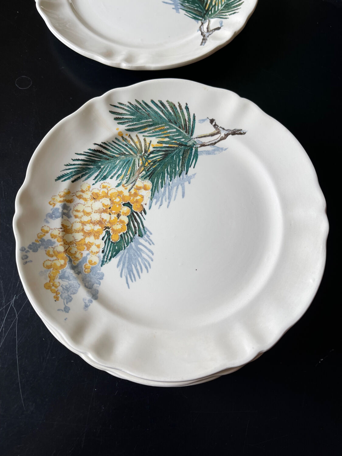 Assiettes à dessert Sarreguemines Renaud et Clermont | Selency