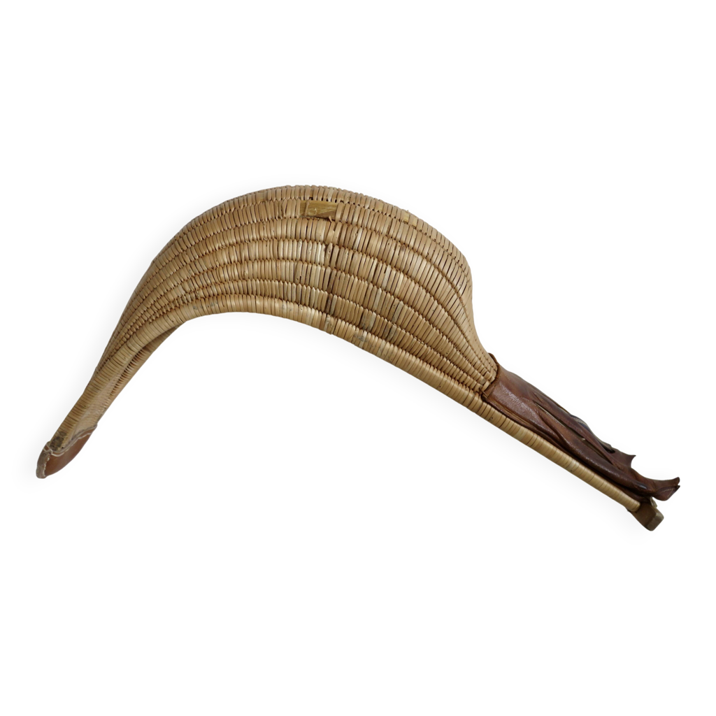 Ancienne chistera grand gant, 64cm, pelote basque, pays basque, jai ...