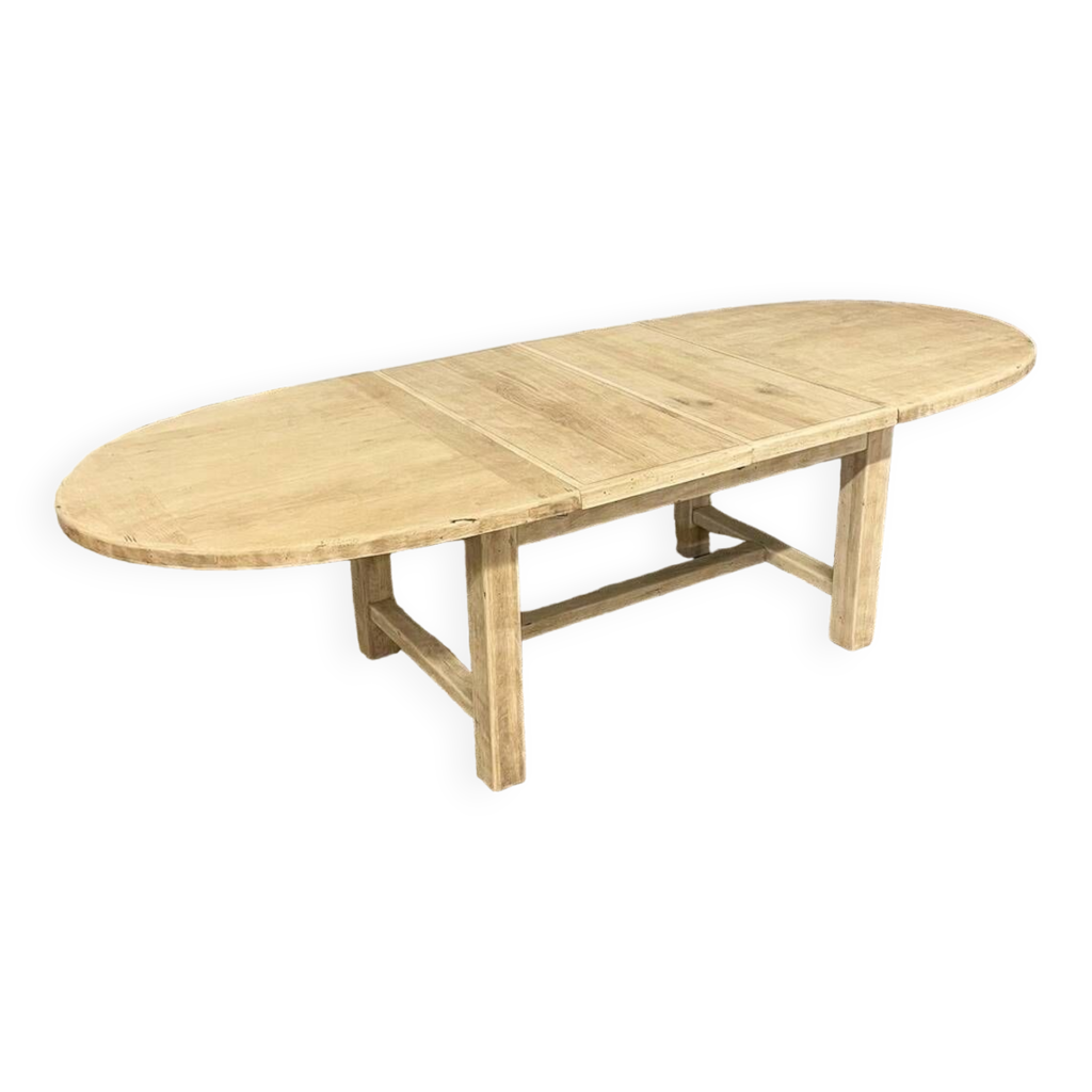 Table modulable extensible en chêne massif | Selency