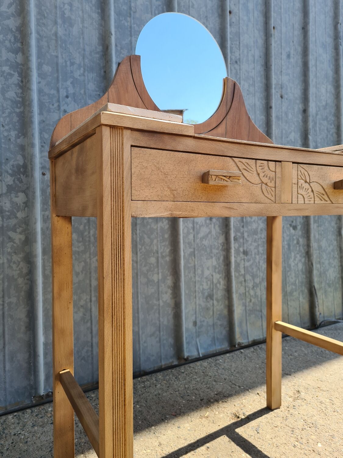 Coiffeuse ancienne en bois | Selency