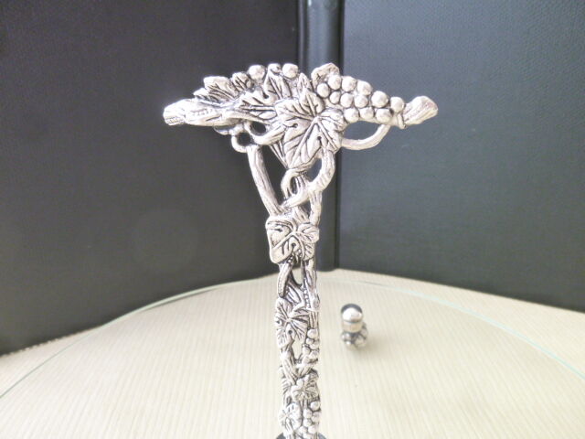 Plateau à fromage siléa en verre et métal argenté Couteau de service ...