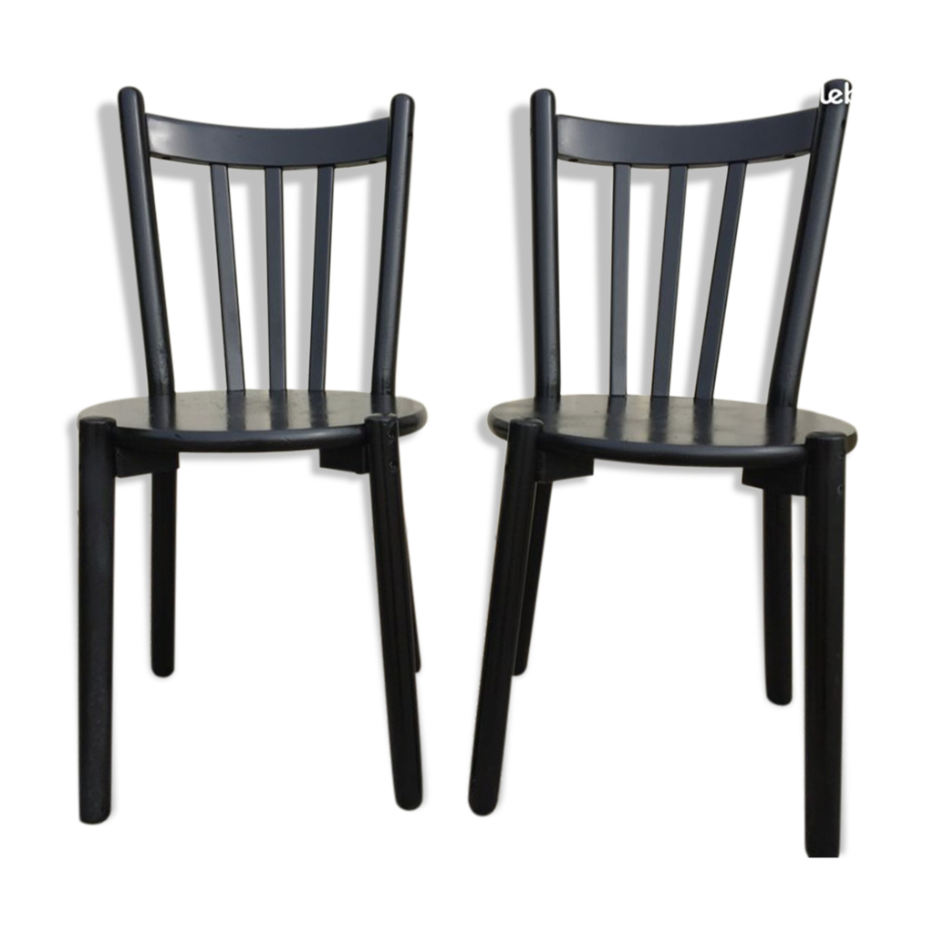 Paire de chaises bistrot bar café | Selency