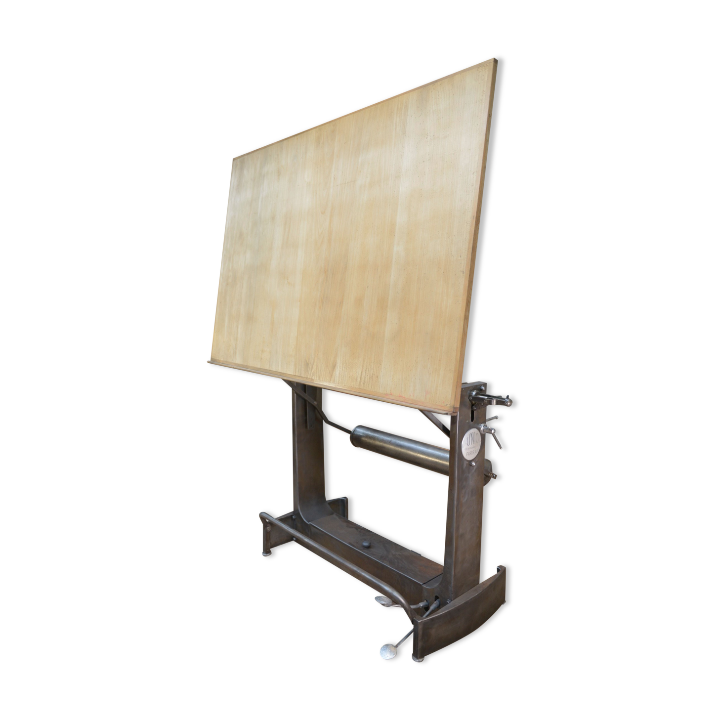 Table d'architecte " unic paris" réglable 1960 | Selency