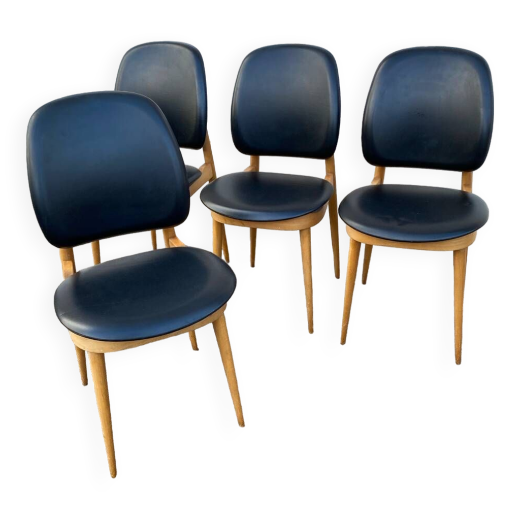 Set de 4 chaises pégase baumann guariche | Selency