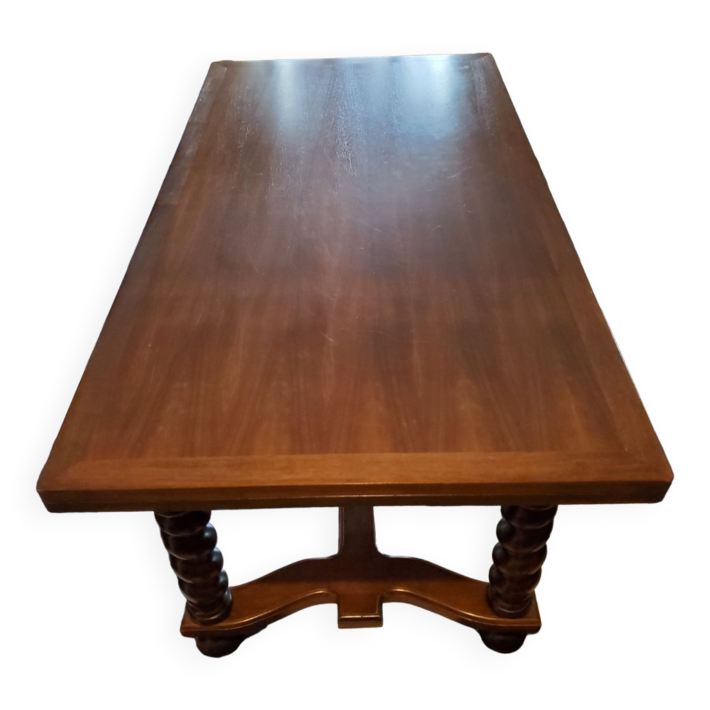 Table de salle à manger style Louis XIII | Selency