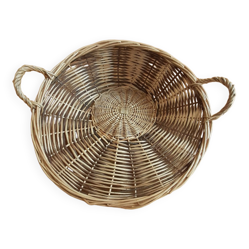 Wicker pannier