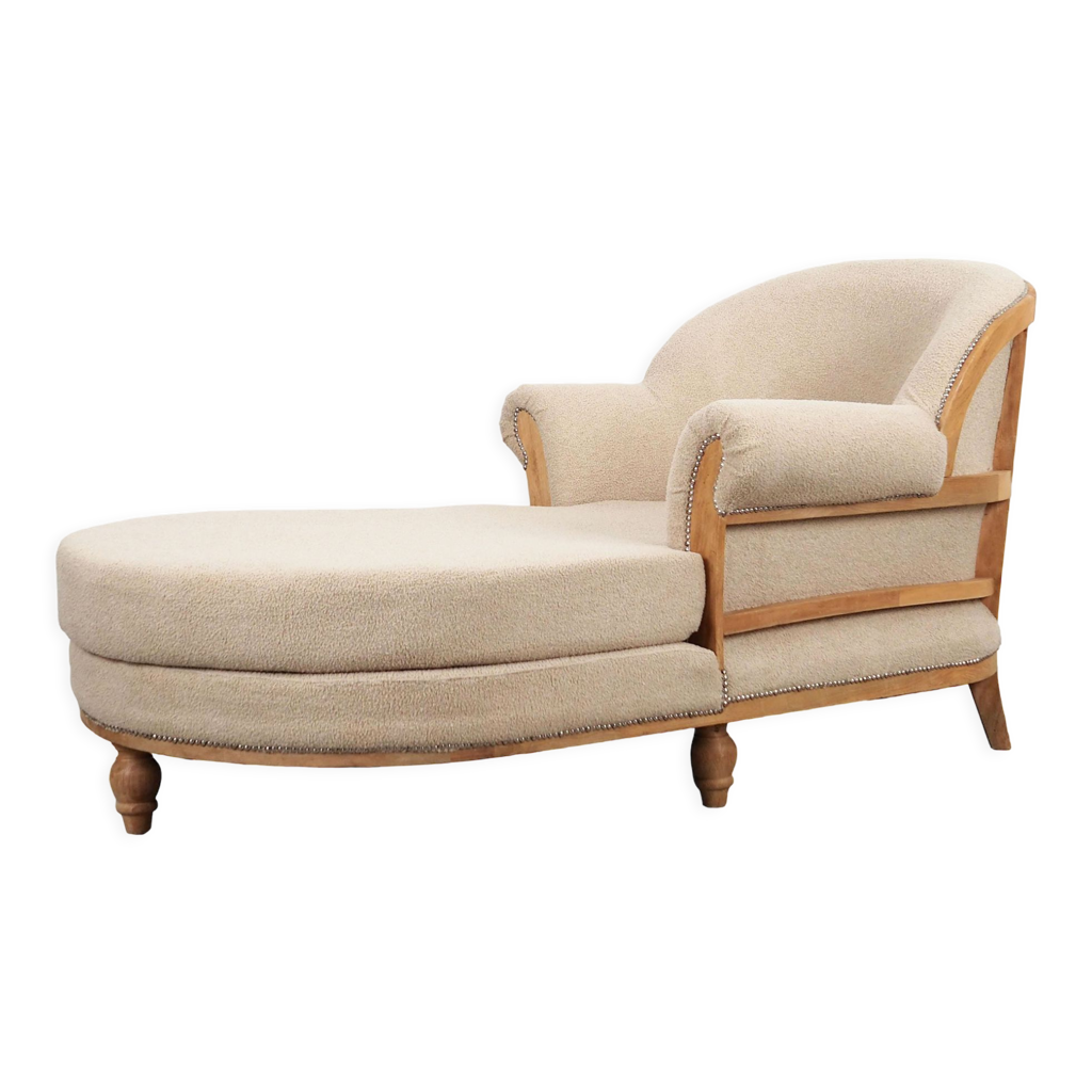 Méridienne en chêne, design danois, années 1960, production: Danemark ...