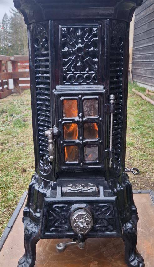 Poele A Bois Deville Ancien Modele