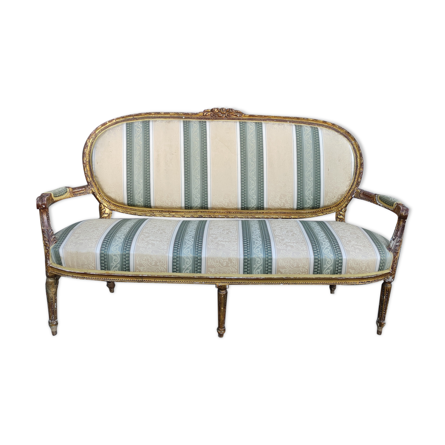 Banquette 3 places style Louis XVI | Selency