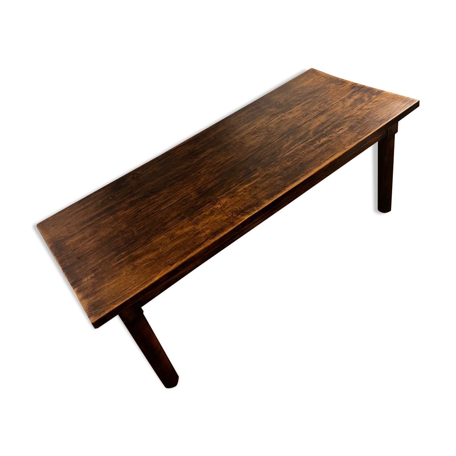 Table de campagne en orme massif | Selency