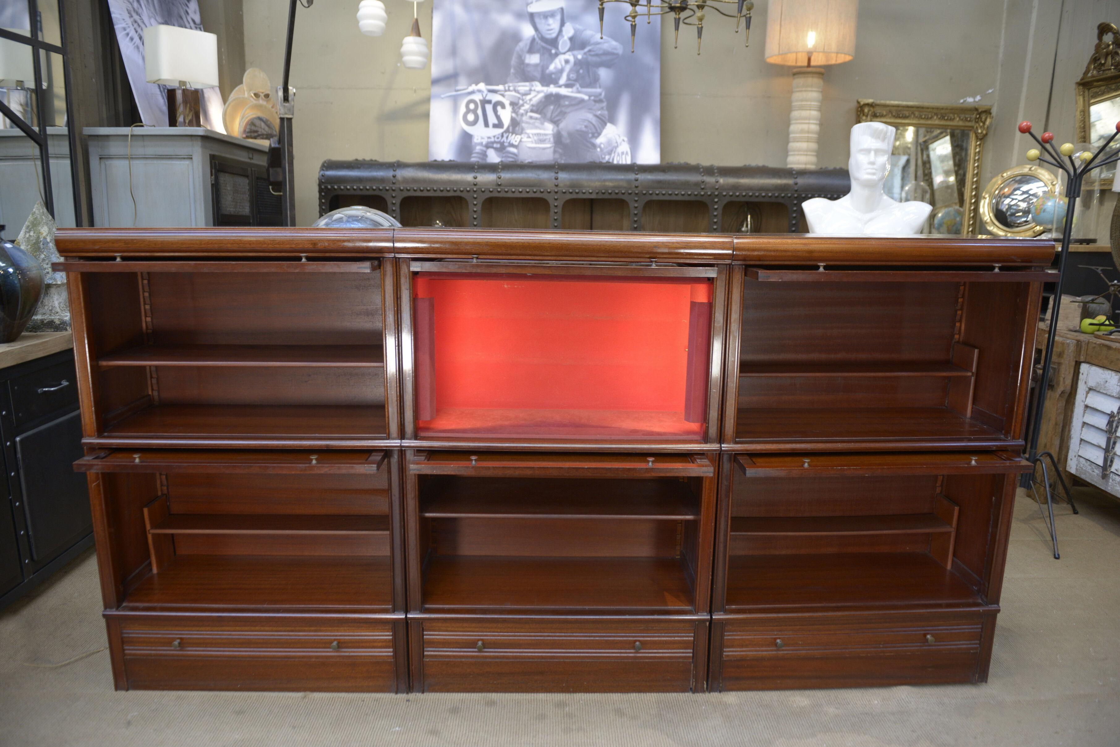 Meuble de rangement Vintage MD en acajou 1970 | Selency