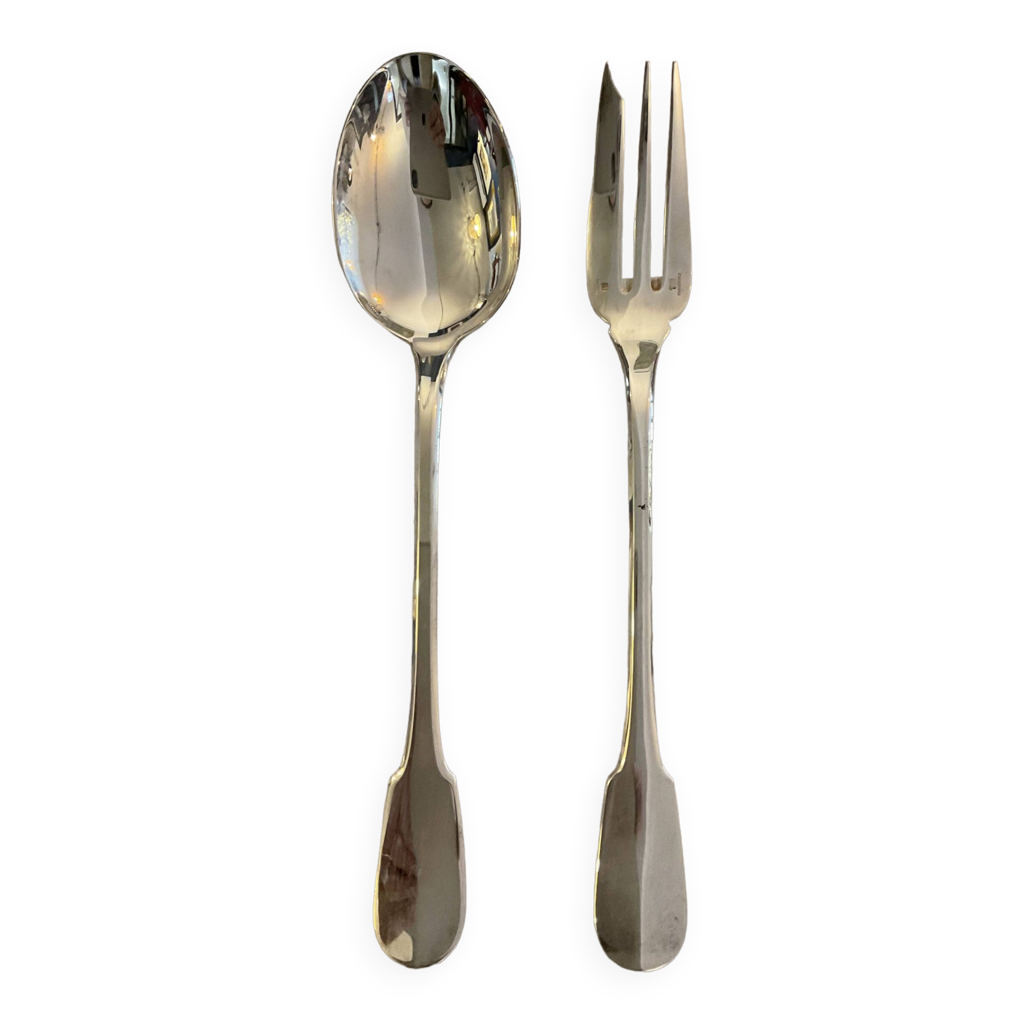 2 couverts de service . Model Cluny . Christofle | Selency