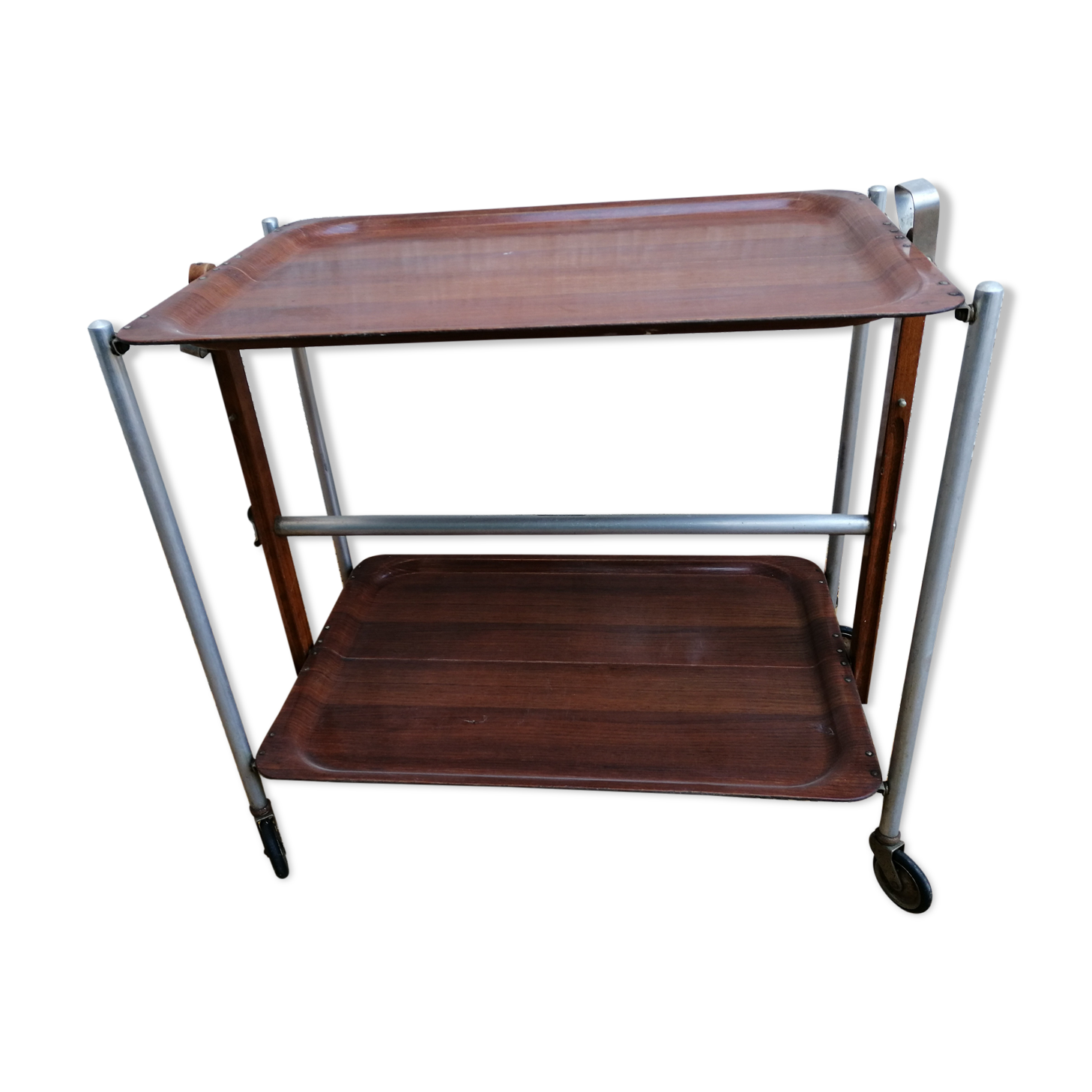 Desserte pliante vintage textable | Selency