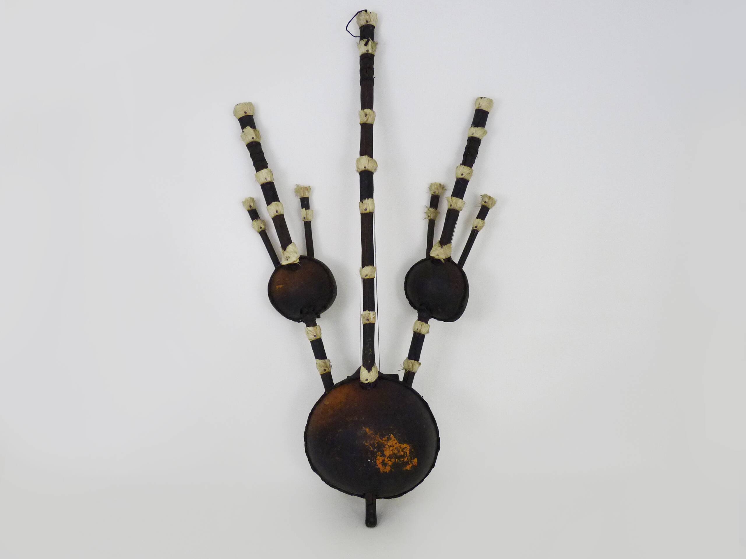 Ancient African Kora with 3 arms. African Art. 50s 60s | Selency