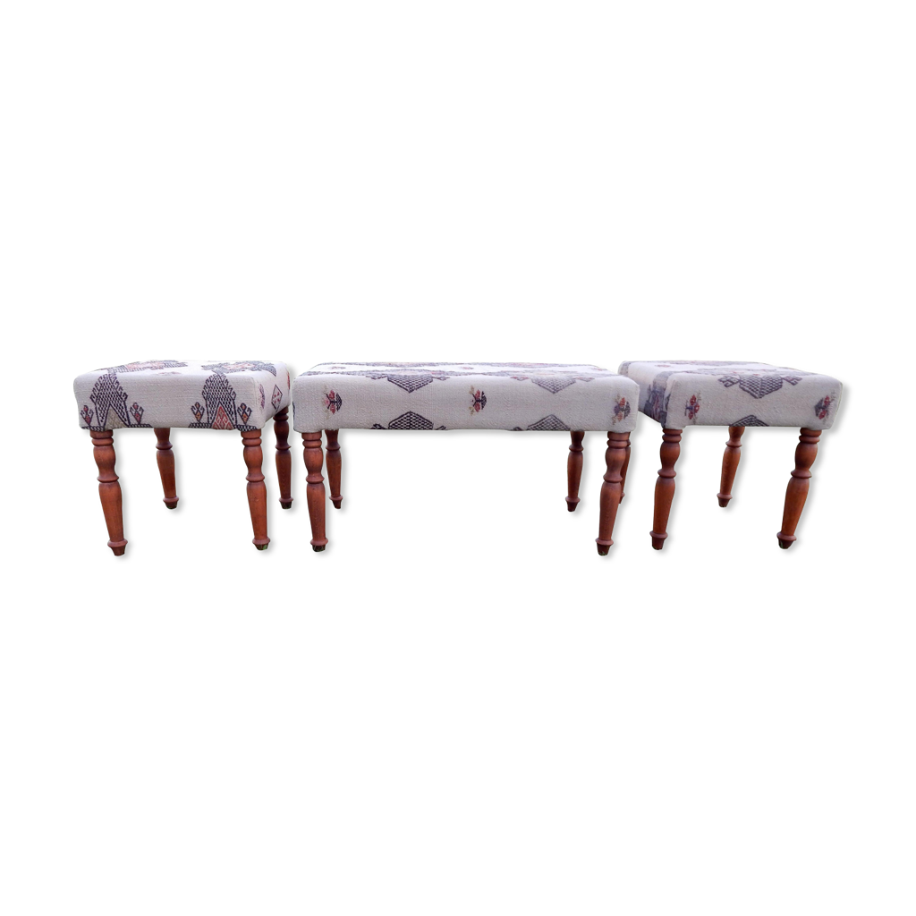 Ensemble de 3 bancs turcs | Selency