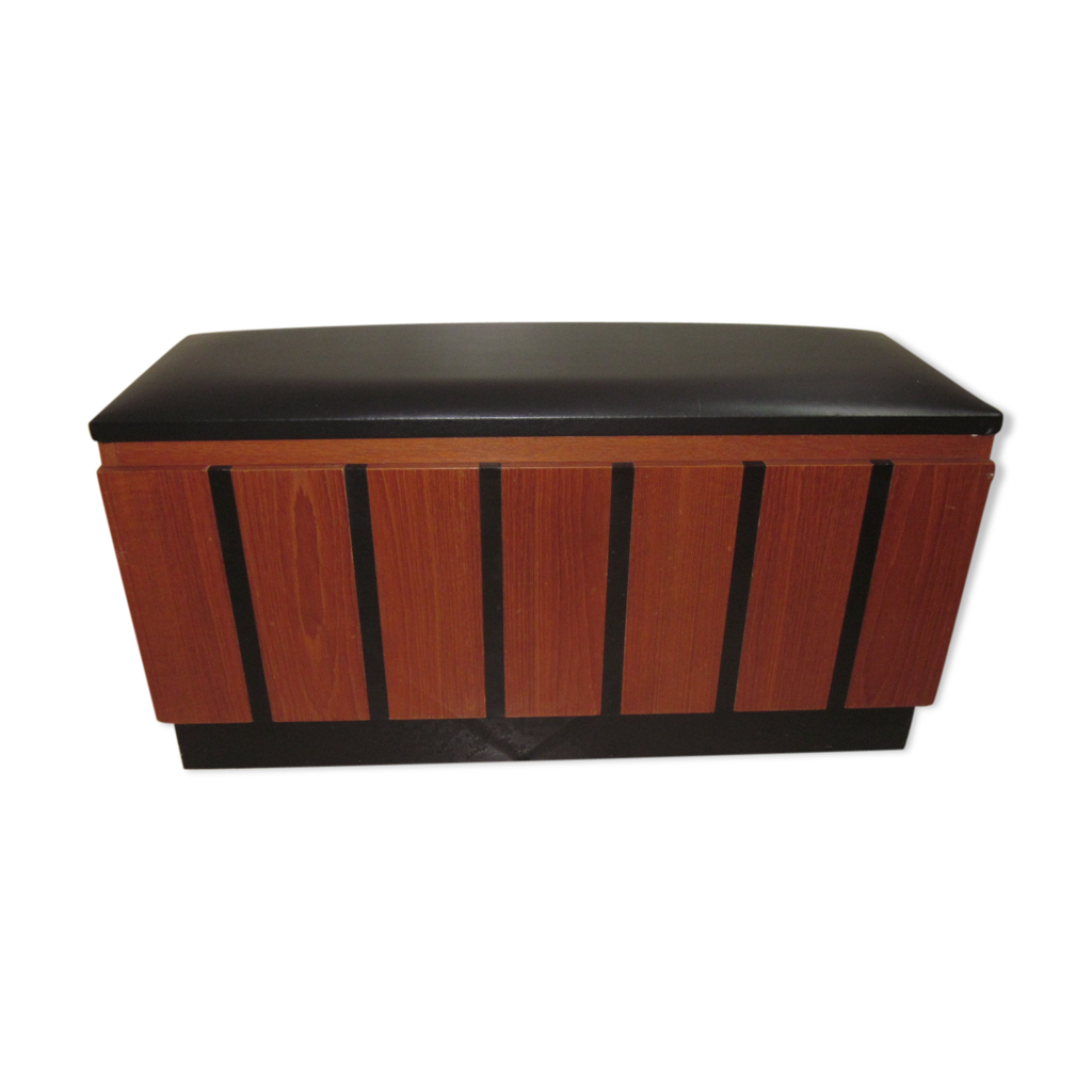 Coffre vintage en teck | Selency