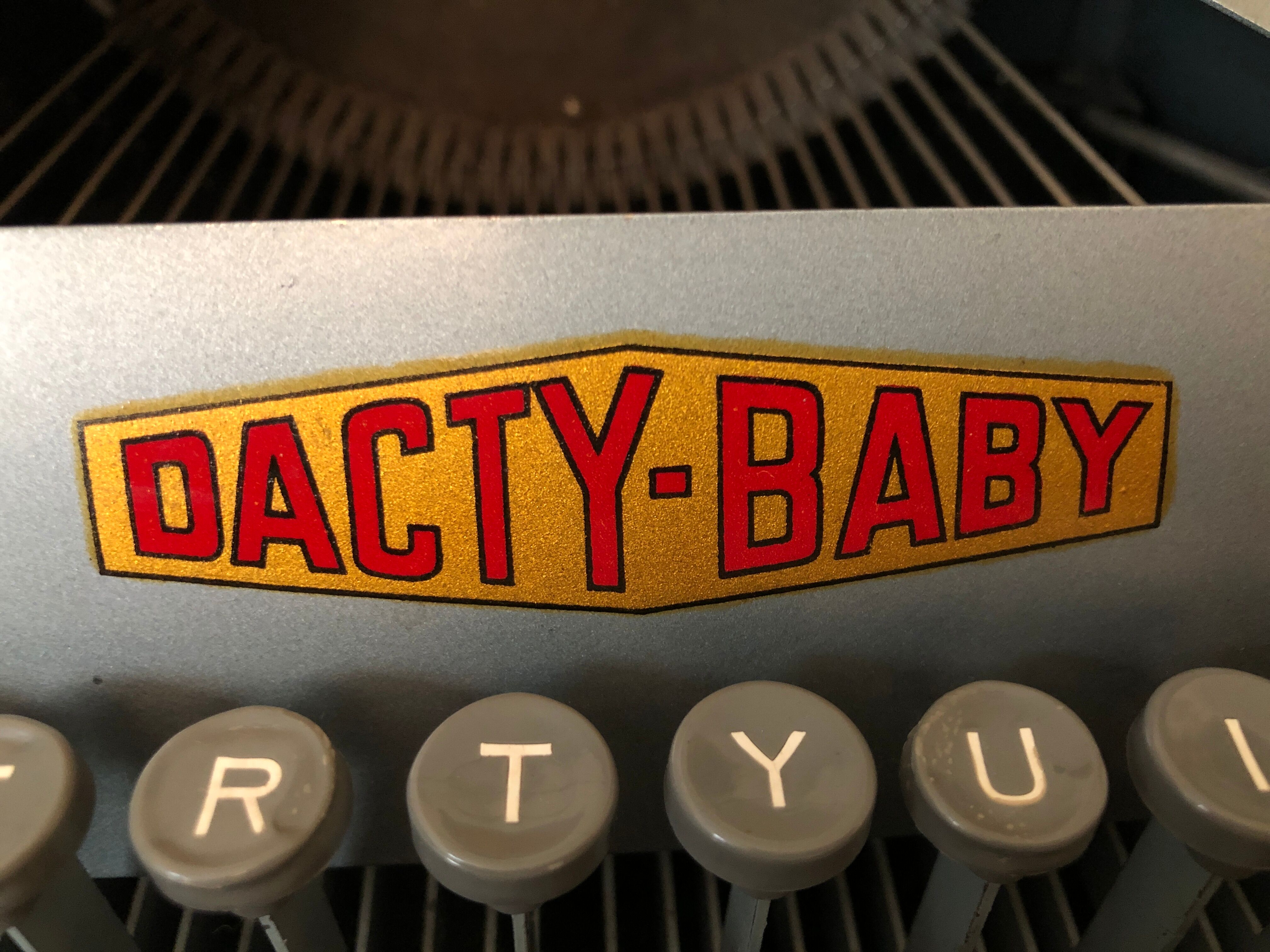 Dacty-Baby machine à écrire enfant vintage | Selency