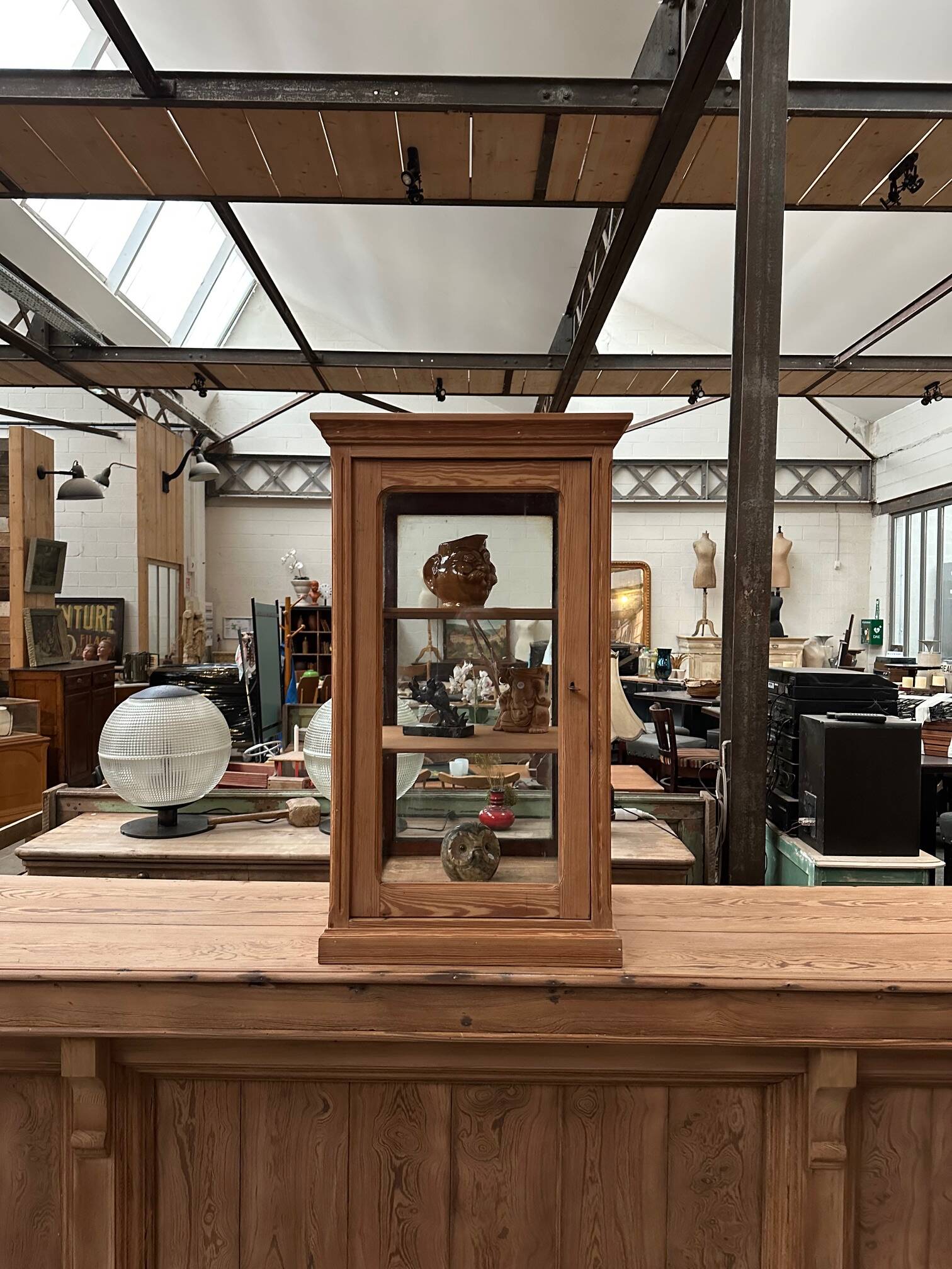 Vitrine de comptoir début XXème | Selency