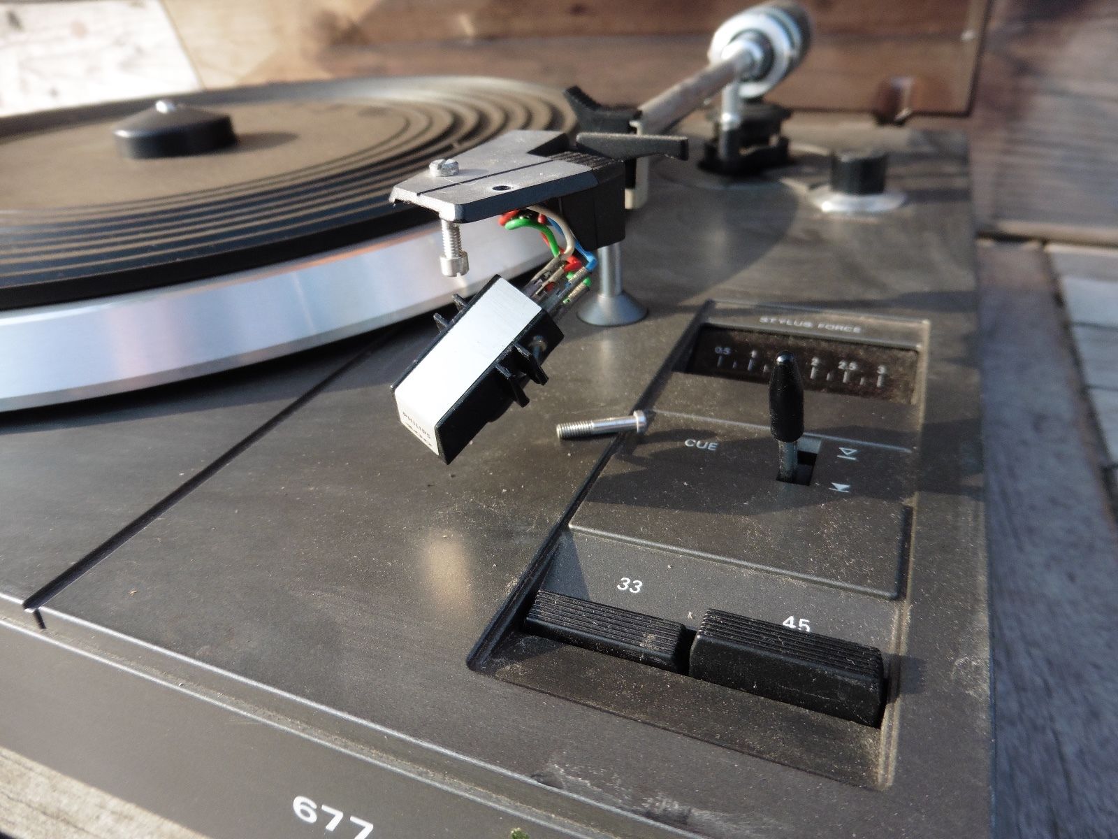 Philips 677 direct control Platinum vinyl | Selency