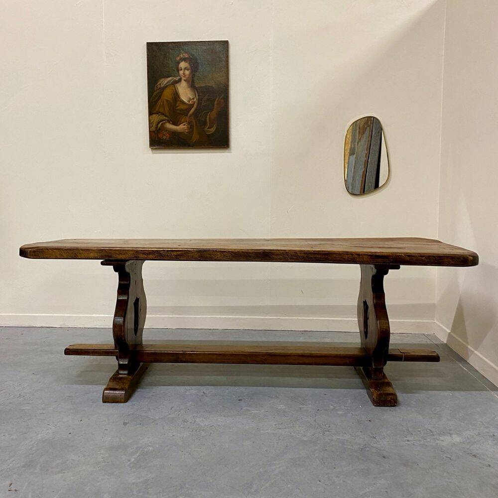 Table monastère ancienne en chêne | Selency
