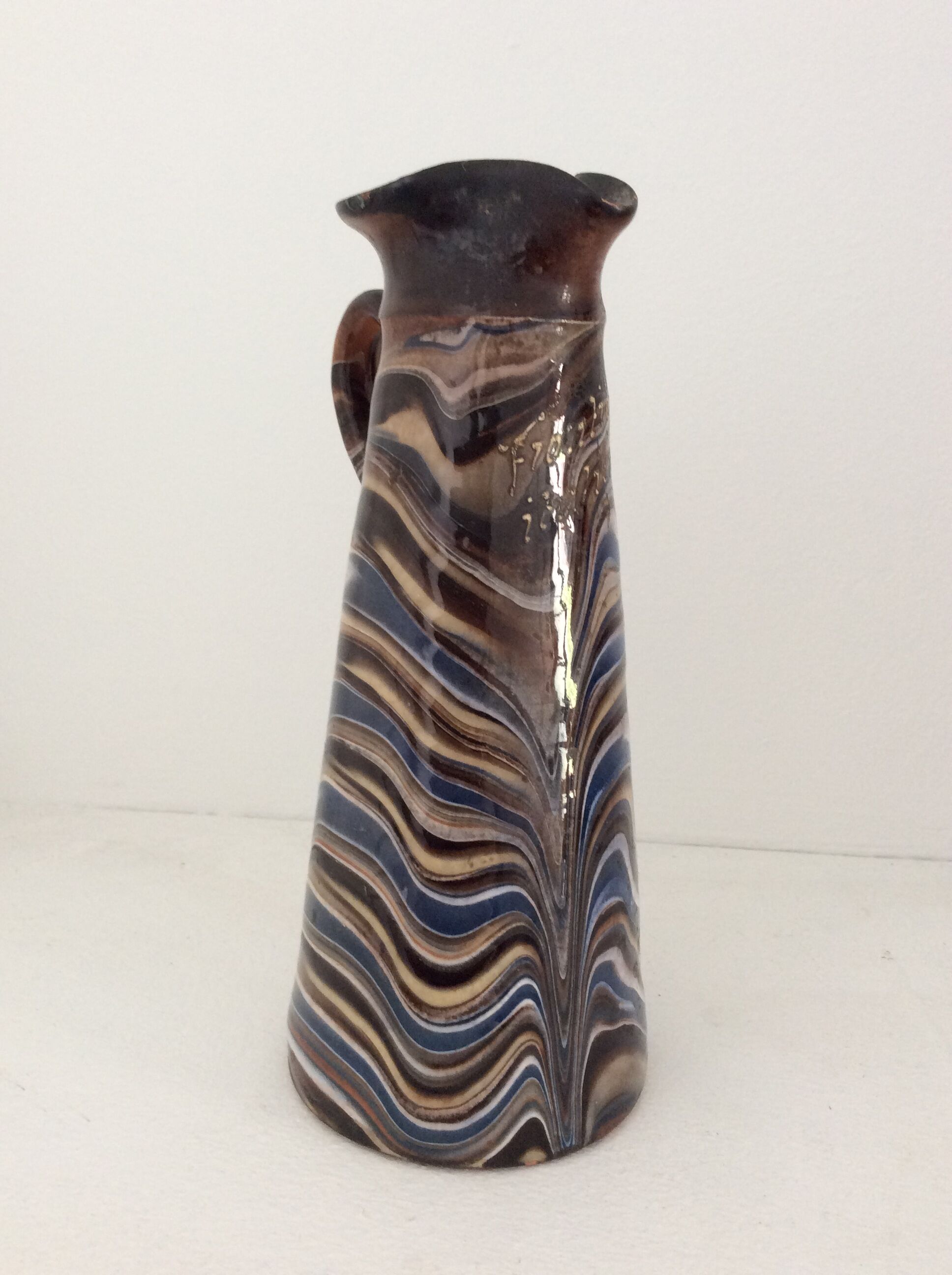 Pichet vase terre cuite frontière italienne | Selency