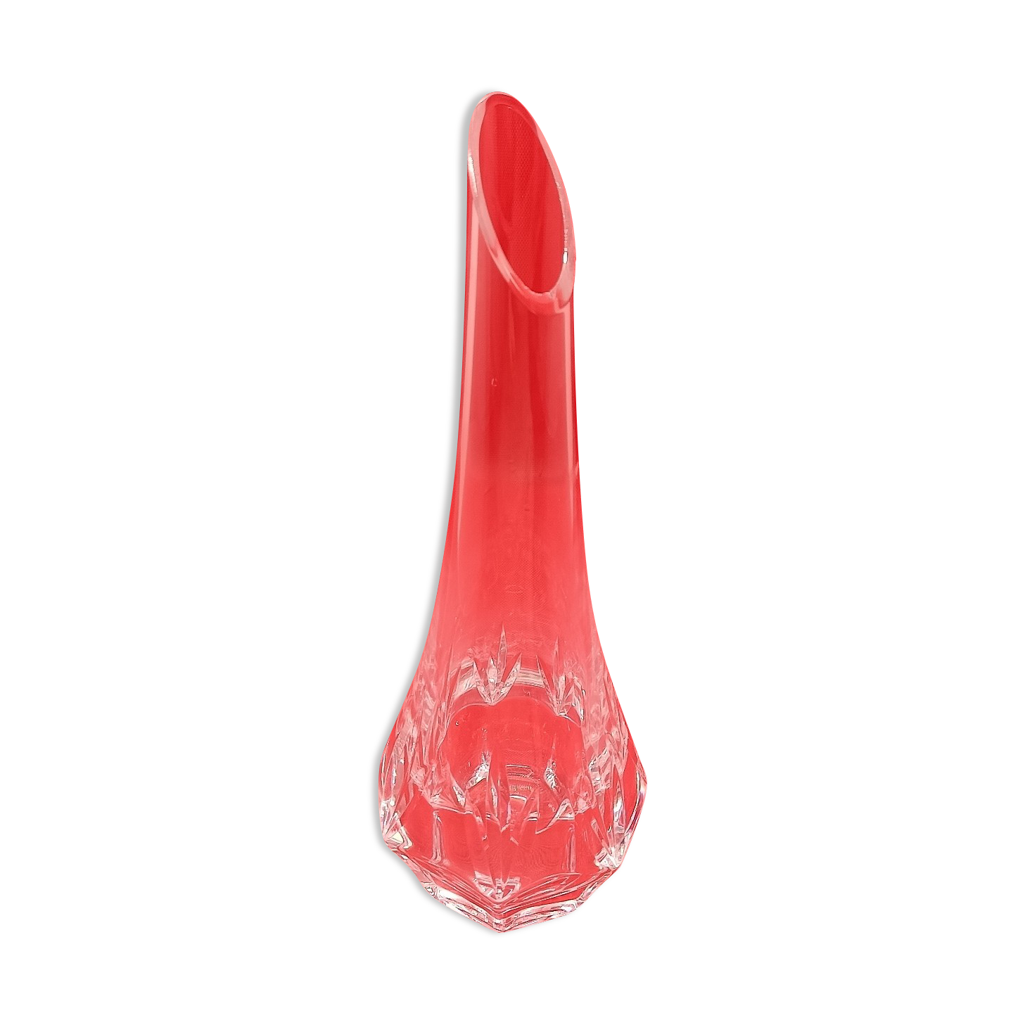 Vase, soliflore en cristal de Sèvres | Selency