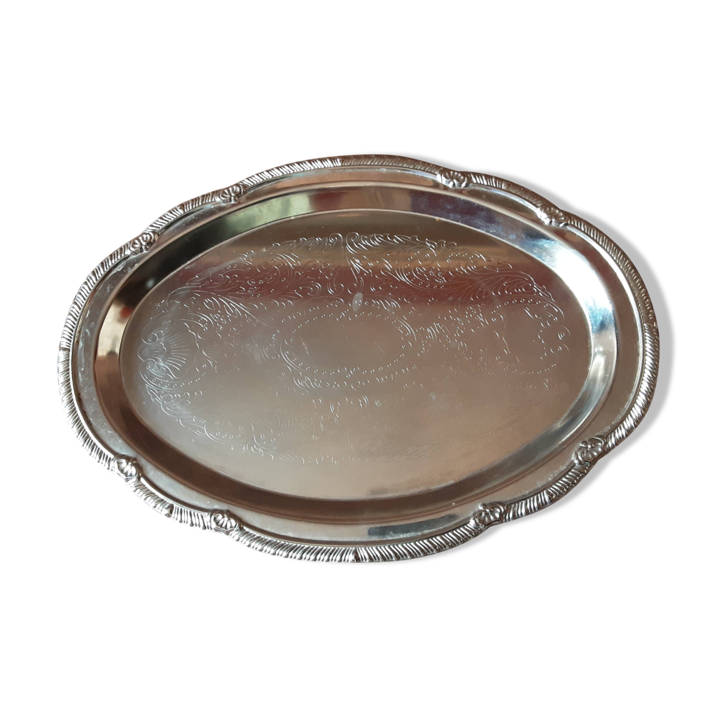 Plat ovale en inox | Selency