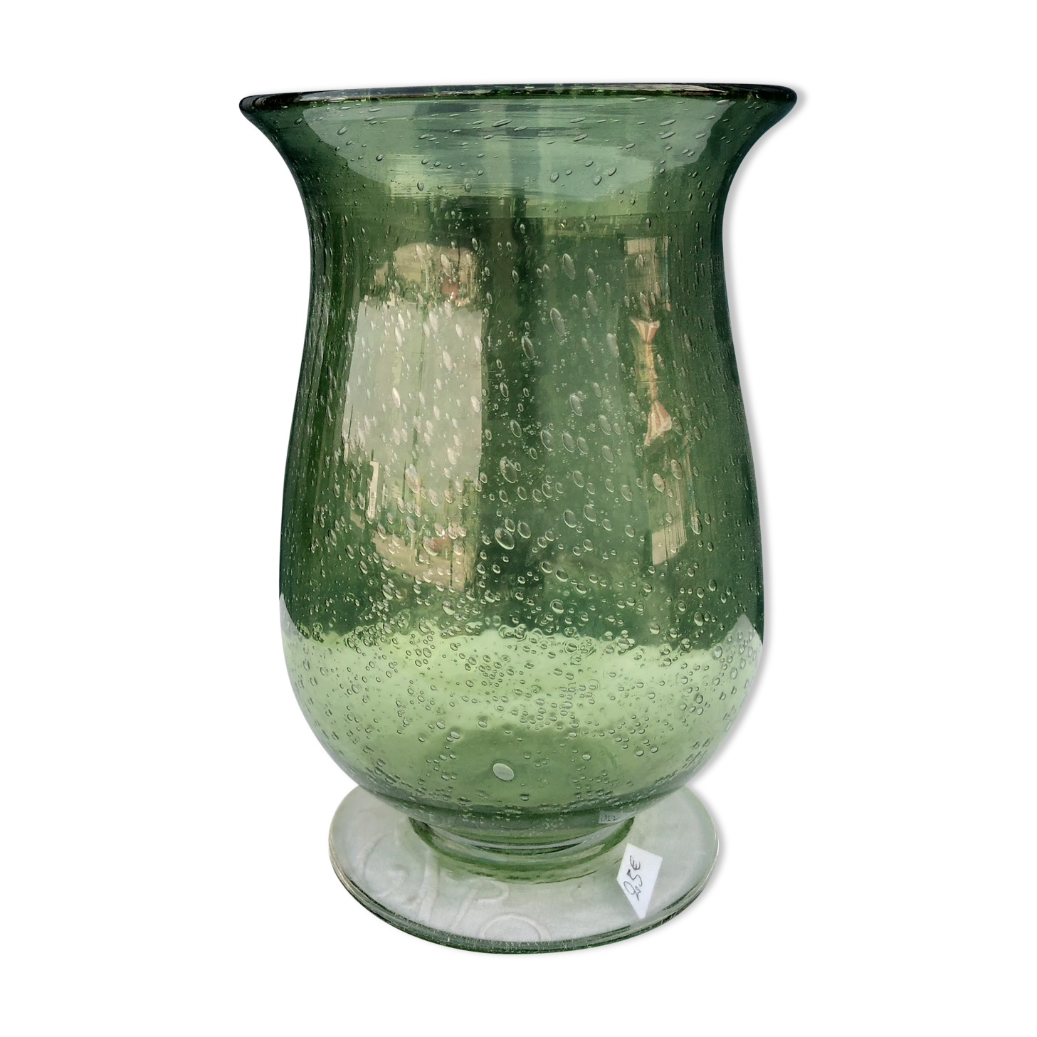 Vase en verre de Biot 1960 | Selency